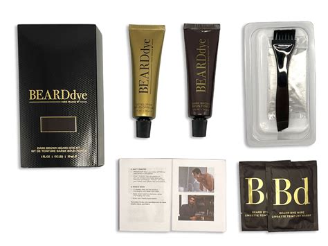 Dark Brown Beard Dye For Man Beard Dye Ltd