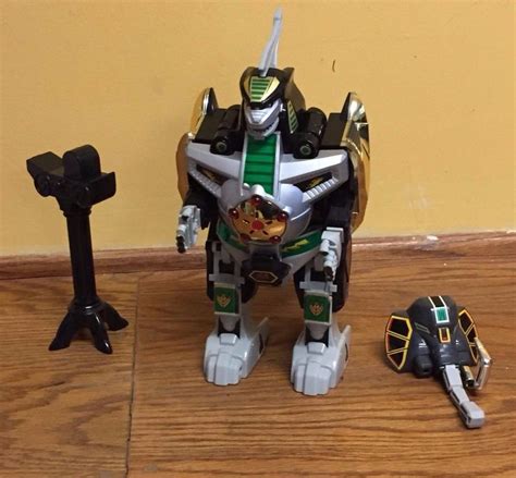 Original Bandai 1993 Mighty Morphin Power Rangers Dragonzord Green