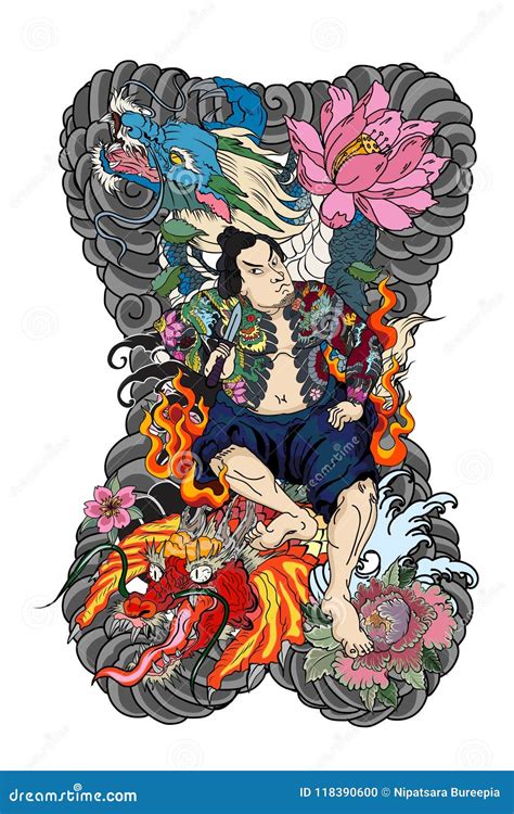 Japanese Traditional Doll Ningyo Illustration Cartoon Vector