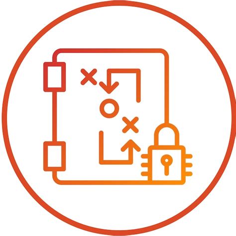 Premium Vector Vector Design Cybersecurity Strategy Icon Style