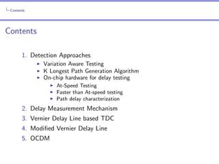 Transition Fault Detection PDF Physics Science