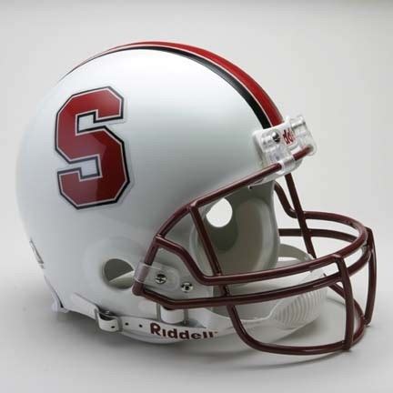 Stanford Cardinal Ncaa Pro Line Authentic Full Size Football Helmet