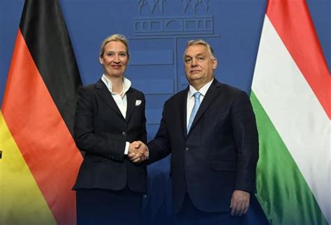 ვიქტორ ორბანი გერმანიის ულტრამემარჯვენე პარტიას „ალტერნატივა გერმანიისთვის“ მხარდაჭერას უცხადებს