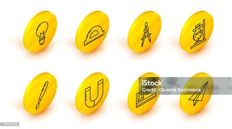 세트 라인 종이 비행기 식별 배지 자석 페인트 브러시 유리 시험관 플라스크 화재 드로잉 나침반 각도 측정을위한 각도기 그리드 및