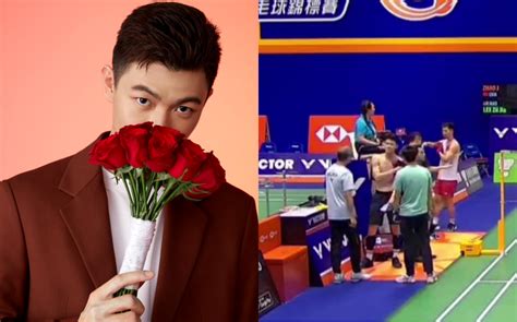 Video Nice Body Shape Woohoo Fans Thirst Over Shirtless Lee Zii Jia During Hong Kong Open