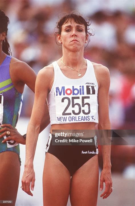Distance Runner Mary Decker Slaney Of The Usa Mentally Prepares News