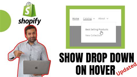 How To Add Drop Down On Hover Updated For 900 Themes Youtube