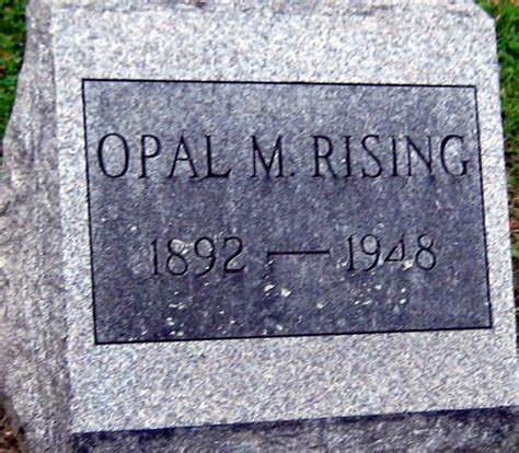 Opal Mae Smith Rising 1892 1948 Find A Grave Memorial