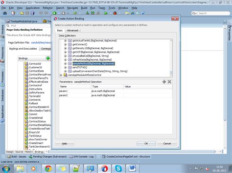 Ravi Dolass Adf Blog Adf Call Plsql Function In Managed Bean