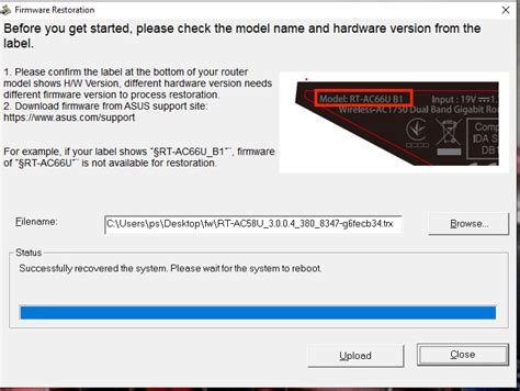 Asus Rt Ac58u Returning To Stock Installing And Using Openwrt Openwrt Forum
