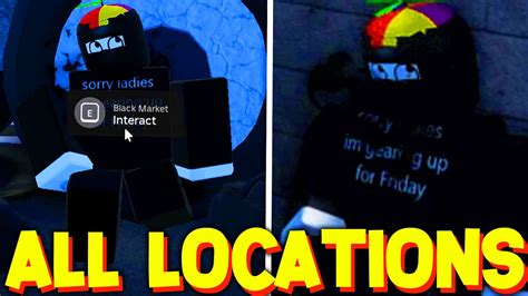 Aut All Black Market Npc Locations Black Market Dealer Spawn