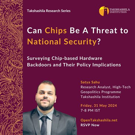 mukesh kishore sahay on linkedin chips threat national security