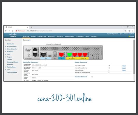 Configure A Basic WLAN On The WLC CCNA