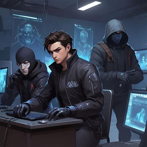 Premium Photo Hacker Gangs Unleashed Exploring Hacker Group Organization And Association