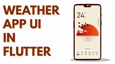 weather app ui speed code flutter