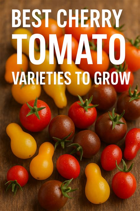 Best Cherry Tomato Varieties To Grow Sweet High Yield Container