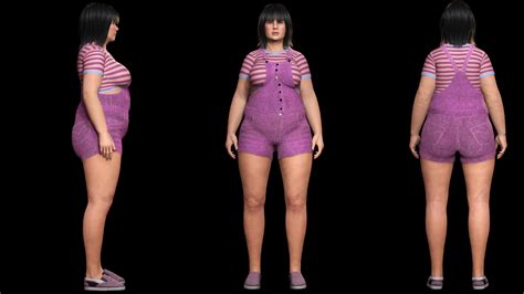 Rosie The Curvy Beauty Model By Khaloui