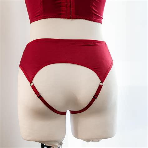 Satin Open Crotch Panties Uncensored Open Crotch Less Bikini Plus Size