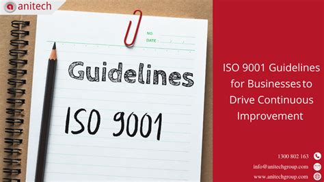 Iso 9001 Guidelines For Businesses To Drive Continuous Improvement