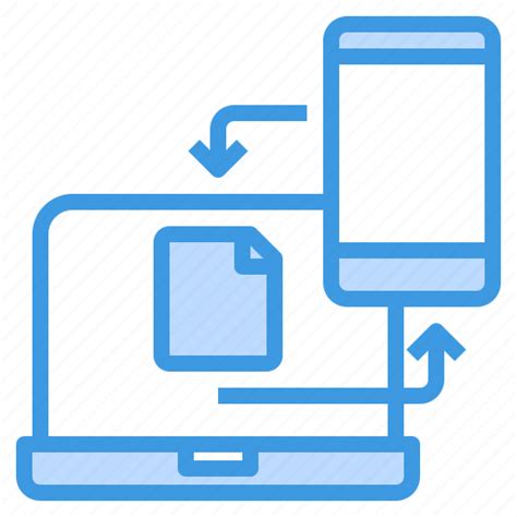 Communication Computer Data Internet Network Server Transfer Icon