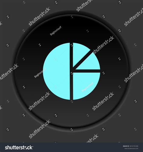 Round Button Icon Analysis Analytics Button Stock Vector Royalty Free 1814191430 Shutterstock