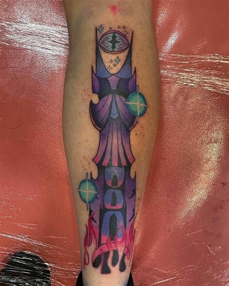 Psychedelic Traditional Tattoo Ideas
