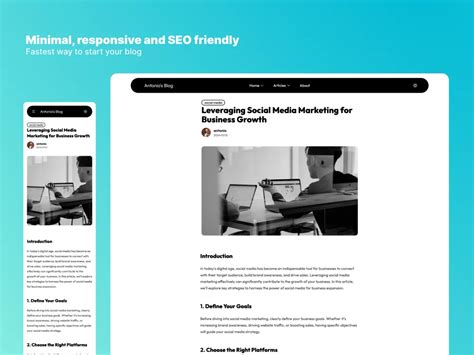Blog Template 20 Daisyui And Tailwind Css Templates