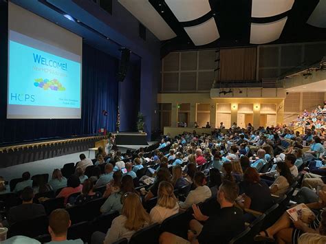 Hcps Welcomes New Teachers And Staff