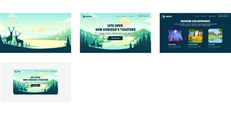 Landing Page Parallax Effect Di Figma Community Figma