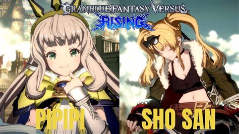 Gbvsr High Level Gameplay Pipipi Cagliostro Vs Sho San Zeta Youtube