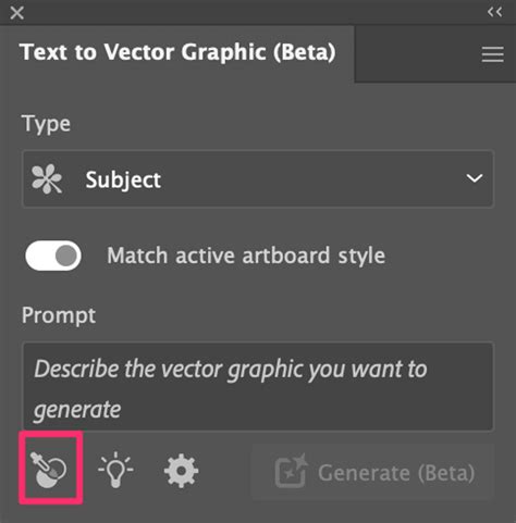 Adobe Illustrator Generative Ai Tool Text To Vector
