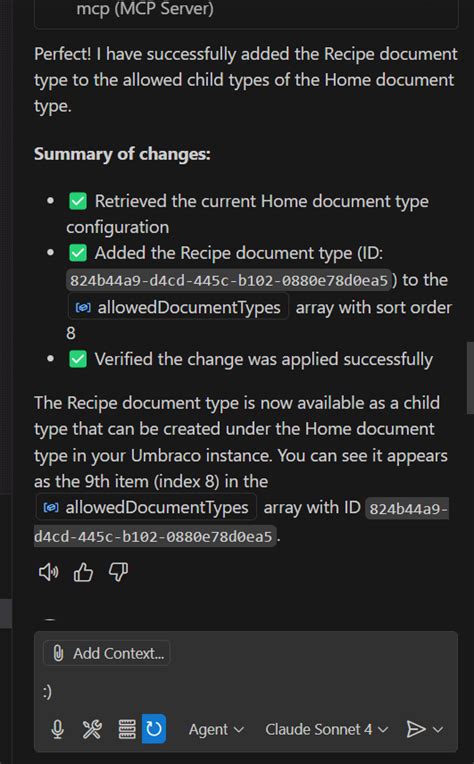 Create Umbraco Cms Document Types 80 Faster With Mcp A
