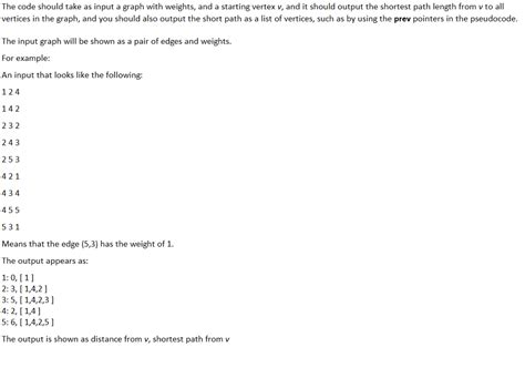 Solved Dijkstras Shortest Path Algorithm Should Be