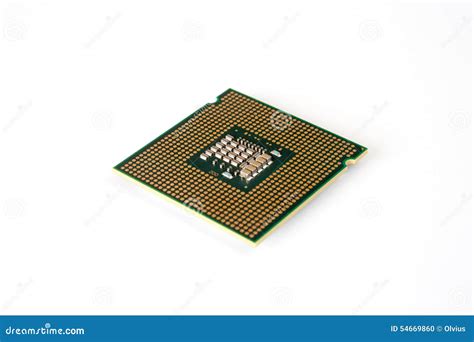 Central Processing Unit CPU Stock Photo Image Of Chip Core