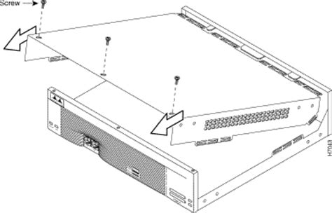 Installing The Cisco RPS Adapter Plate In Cisco Routers