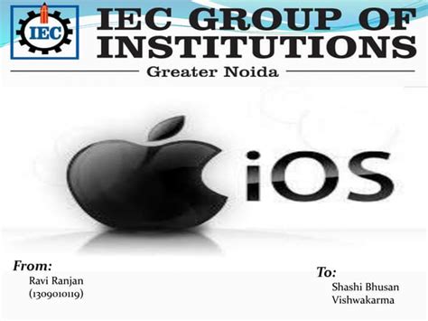 Ios Ppt Pdf