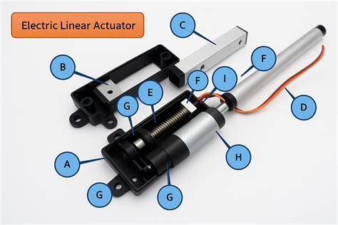Key Components Of An Electric Linear Actuator
