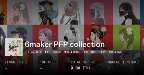 6maker Pfp Collection Collection Opensea