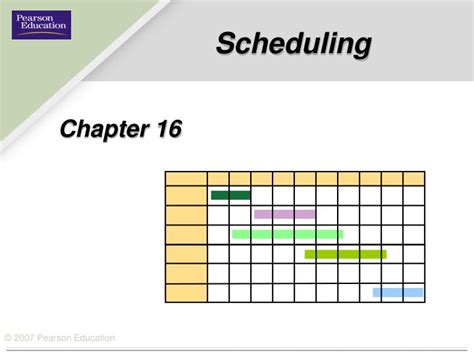 Ppt Scheduling Powerpoint Presentation Free Download Id840942