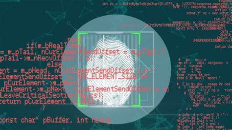Animation Of Biometric Photos And Data Processing Over World Map Stock Video Video Of