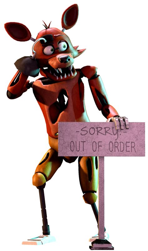 Sfm Fnaf Splinks I6nis Foxy Render By Inkbennie On Deviantart