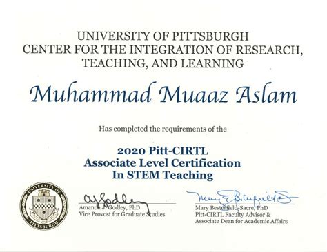 Muhammad Muaaz Aslam On Linkedin It Took Sometime To Approve But Finally I Received It Today