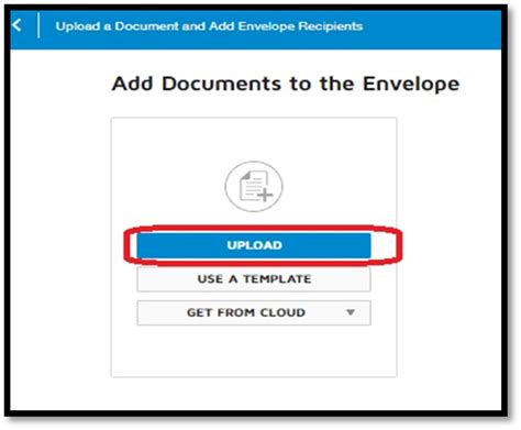 How To Send An Envelope Through DocuSign UTSKB