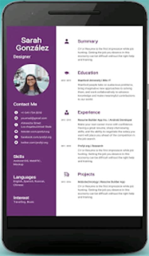 Resume Builder Apply Now Para Android Descargar