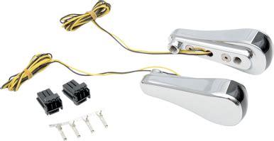 Alloy Art Turn Signals Led Front Smooth Chrome Rgfs1 1