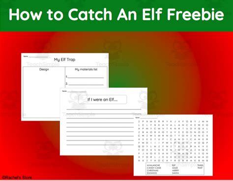 How To Catch An Elf By Teach Simple
