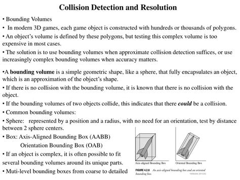 ppt collision detection and resolution powerpoint presentation free