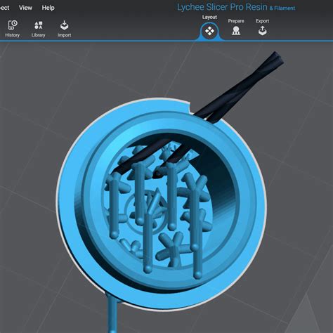 How Do I Delete The 2 Supports Sticking Out Lychee Slicer R3dprinting