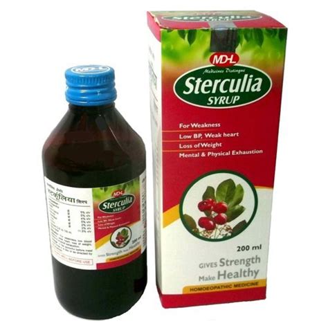 Mdhl Sterculia Syrup Prescription Packaging Size 200 Ml At ₹ 160