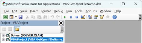 Vba Getopenfilename Excel Examples Multiselect How To Use